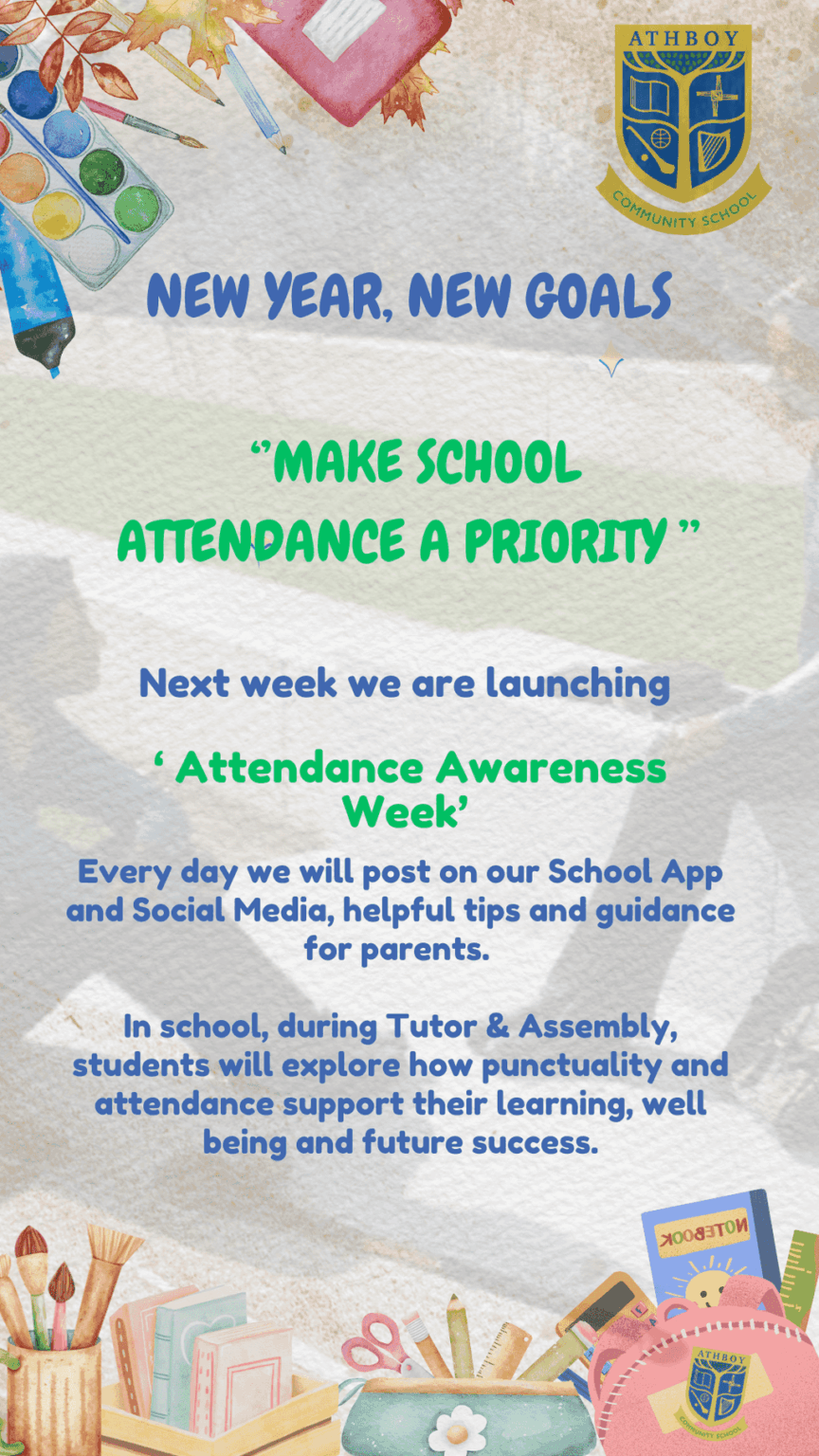 Attendance Awareness Week – Athboy Community School